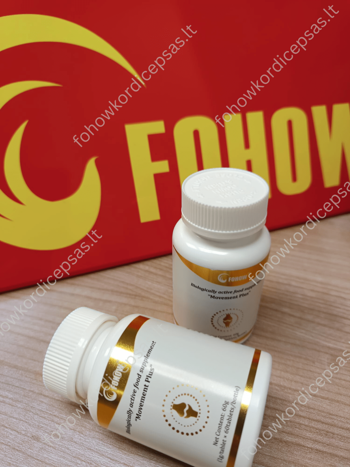 Kapsulės su peptidais „Judėjimas plius” (Fohow Movement Plus) – fohowkordicepsas.lt